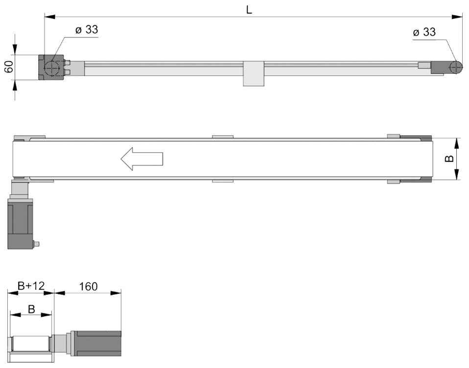 Small Conveyor GUF-P MINI AF